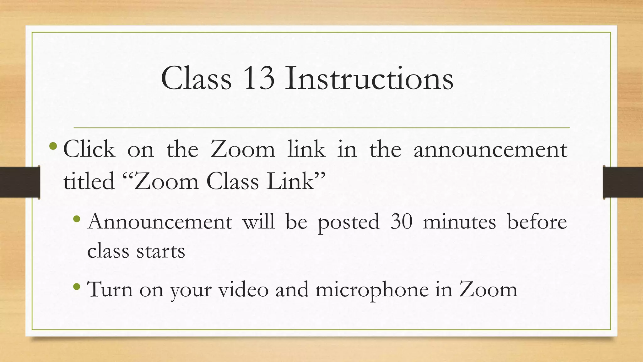 Class 13 instructions essential english | PPTX