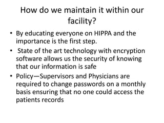 Patient Confidentiality | PPTX