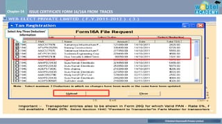 Form 16/16A from TRACESby Jyotikahemantkumar | PPTX