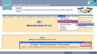Form 16/16A from TRACESby Jyotikahemantkumar | PPTX