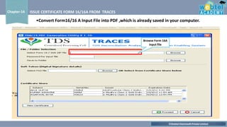 Form 16/16A from TRACESby Jyotikahemantkumar | PPTX