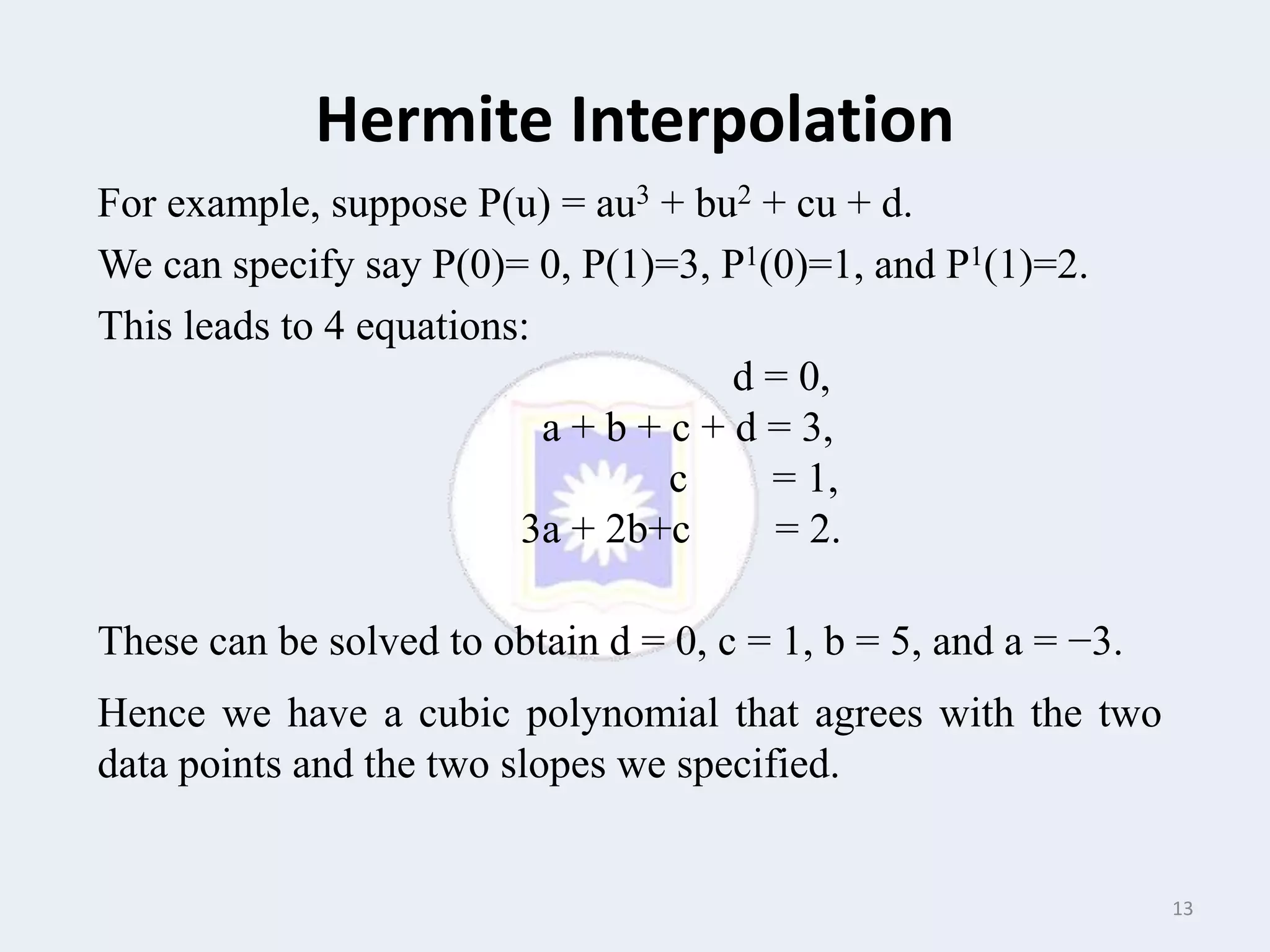 Class 14 3D HermiteInterpolation.pptx