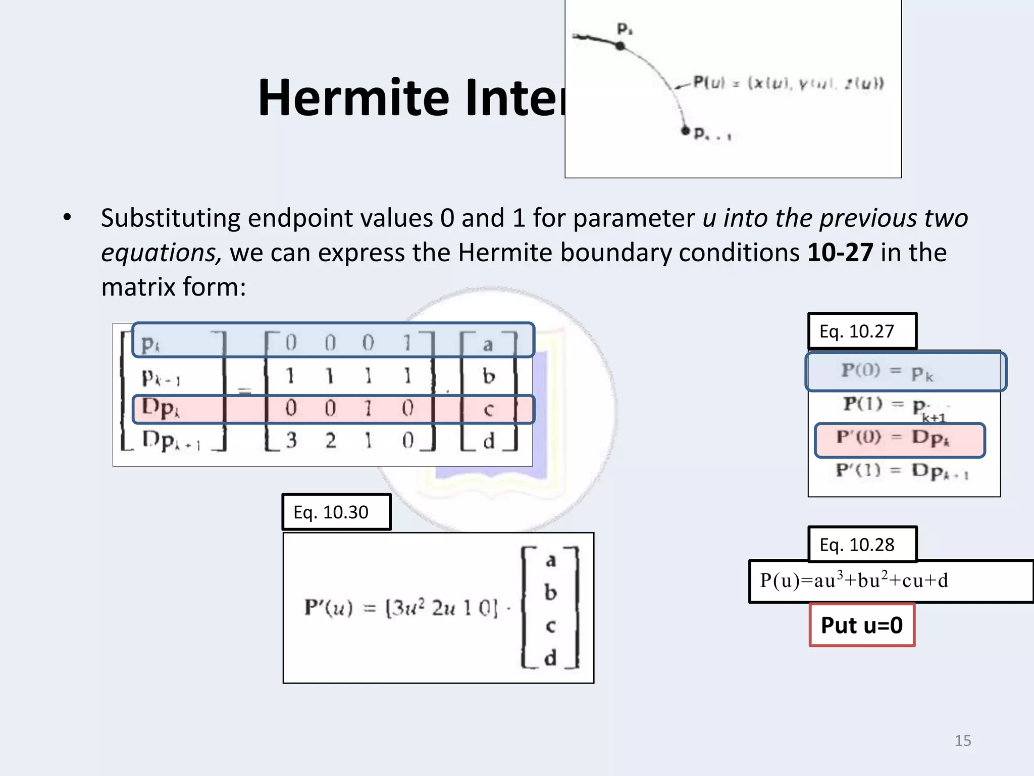 Class 14 3D HermiteInterpolation.pptx | Physics | Science