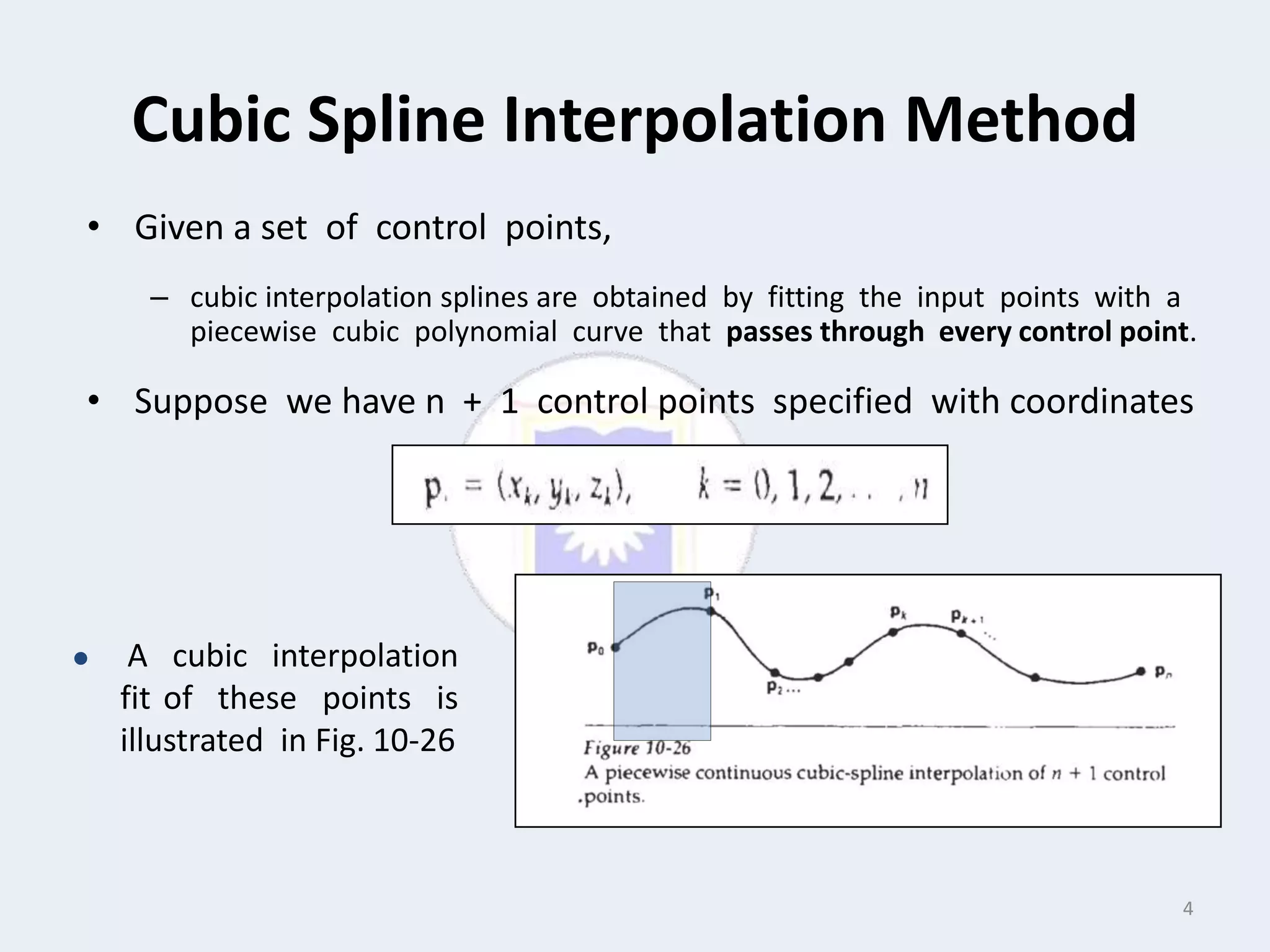 Class 14 3D HermiteInterpolation.pptx | Physics | Science