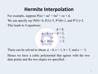 Class 14 3D HermiteInterpolation.pptx