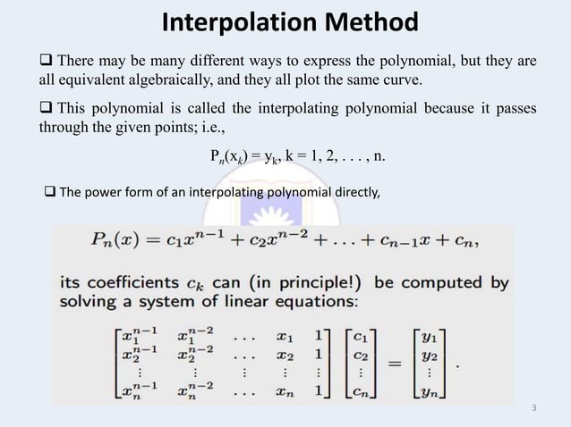Class 14 3D HermiteInterpolation.pptx | Physics | Science