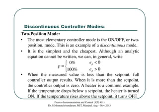Class 15 control action and controllers | PDF