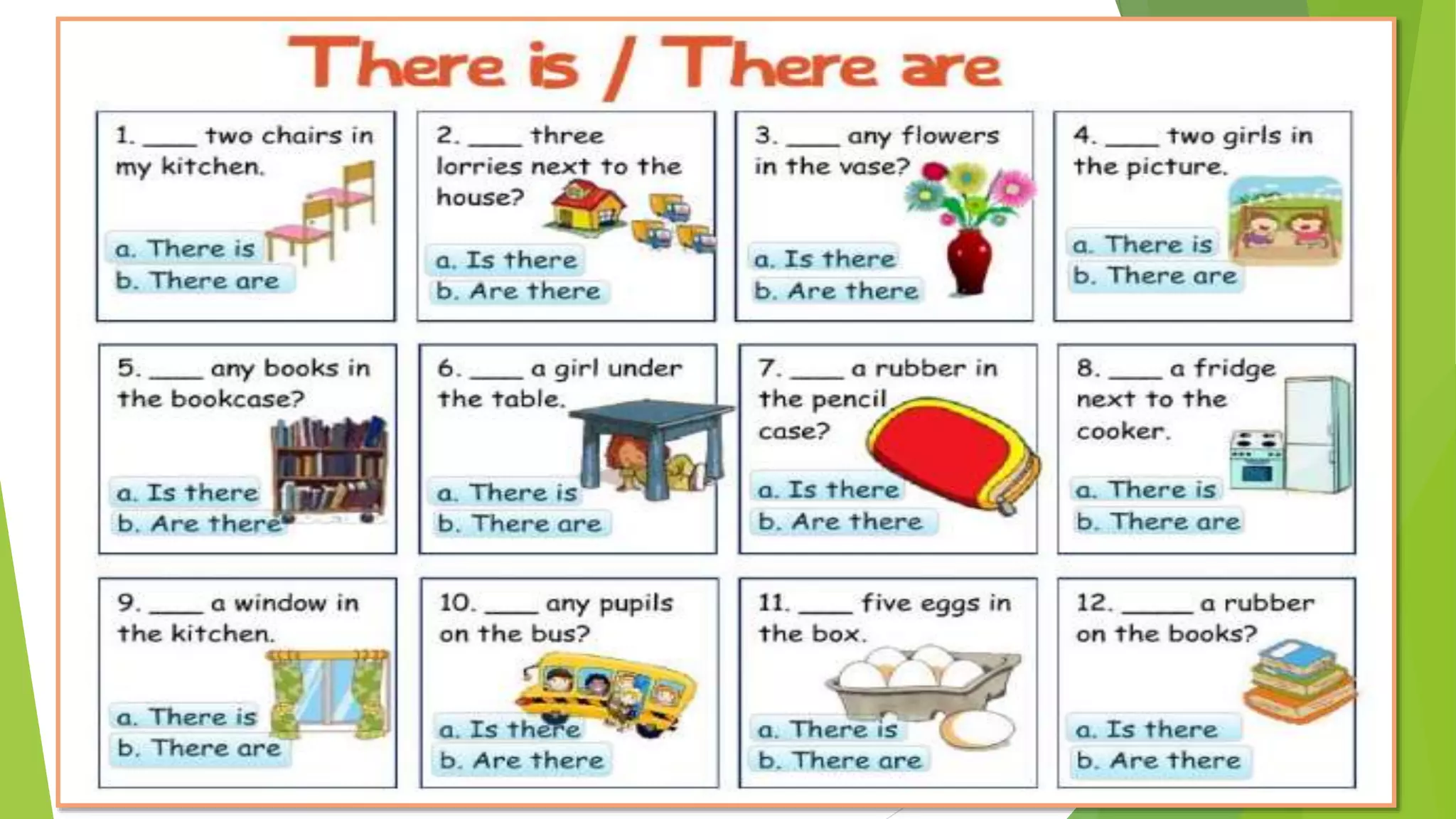 There is - There are | PPT