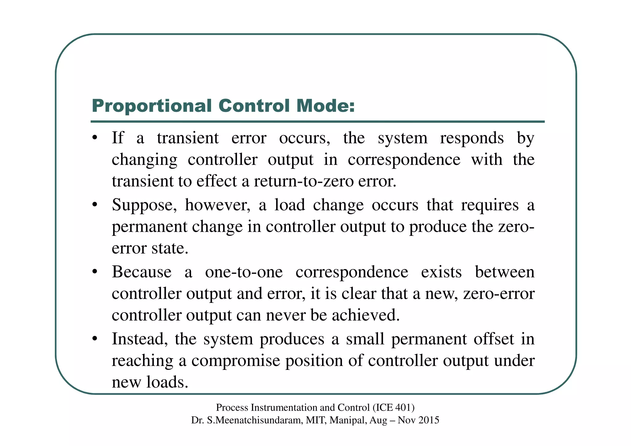 Class 16 floating and proportional control mode | PDF