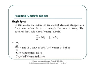 Class 16 floating and proportional control mode | PDF