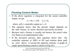 Class 16 floating and proportional control mode | PDF