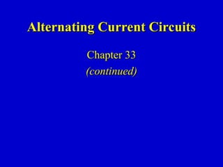 AC Quantities introduction basic terminology | PPT