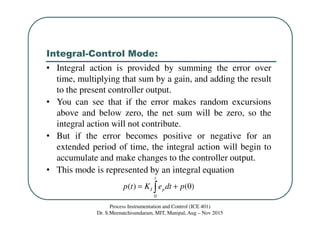 Class 17 integral and derivative control mode | PDF