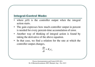 Class 17 integral and derivative control mode | PDF