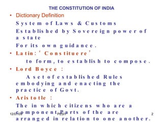 Class1a Constituent Assy | PPT