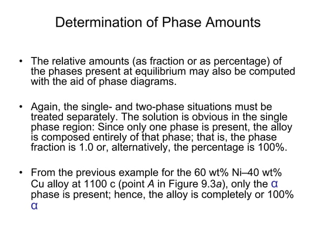 Class 1 binary phase diagrams | PPT | Chemistry | Science