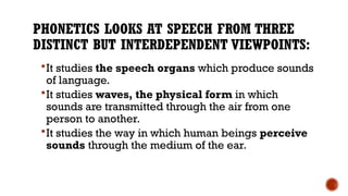 [Class 1] [For Midterm] [Fall 2024] Introduction to Phonetics and ...