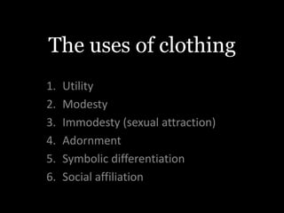 Clothes Utilization | PPTX