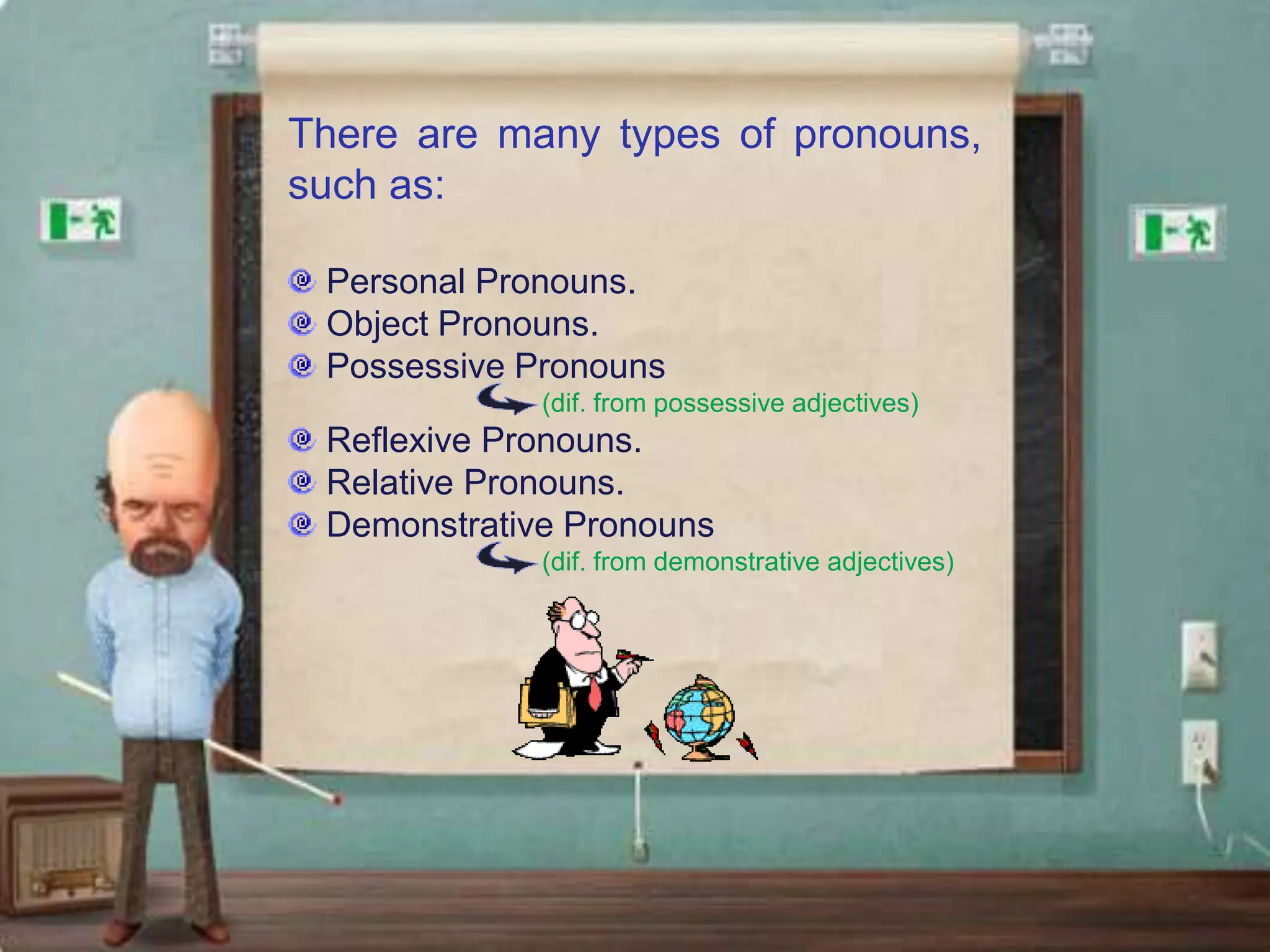 Class 1 Language - Parts of Speech - Pronouns.ppt