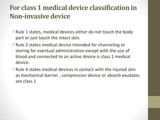 Class 1 medical device classification | PPTX | Surgery | Medical Health