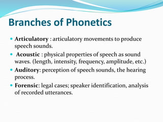 Class 1 phonetics | PPT