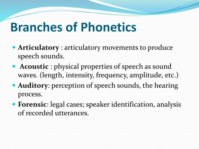 Class 1 phonetics | PPT