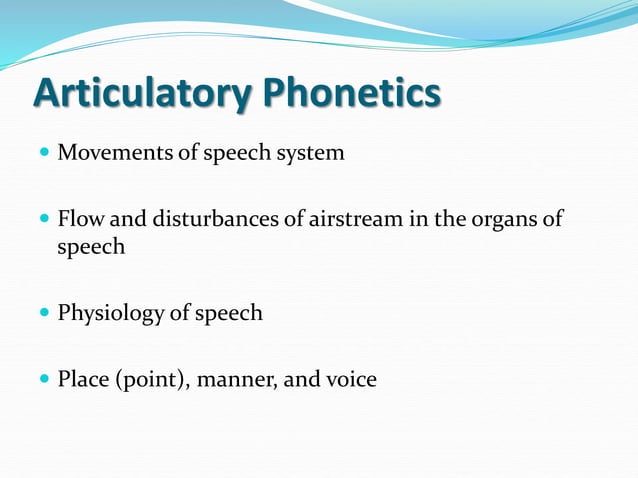 Class 1 phonetics | PPT