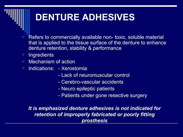 RETENTION IN COMPLETE DENTURE | PPT