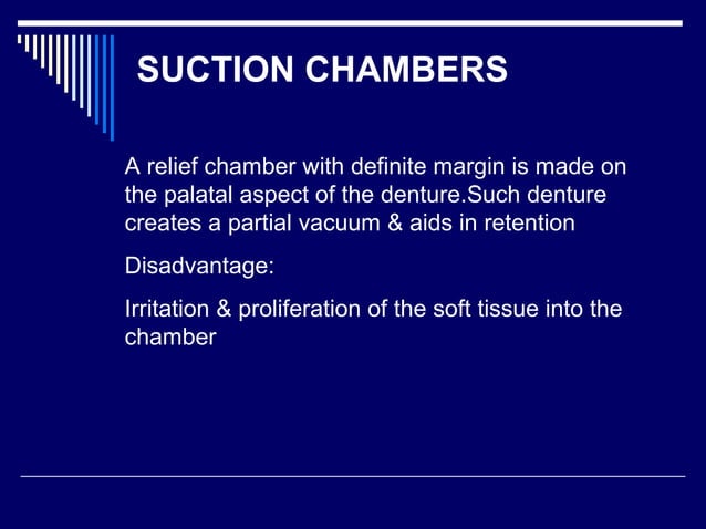 RETENTION IN COMPLETE DENTURE | PPT