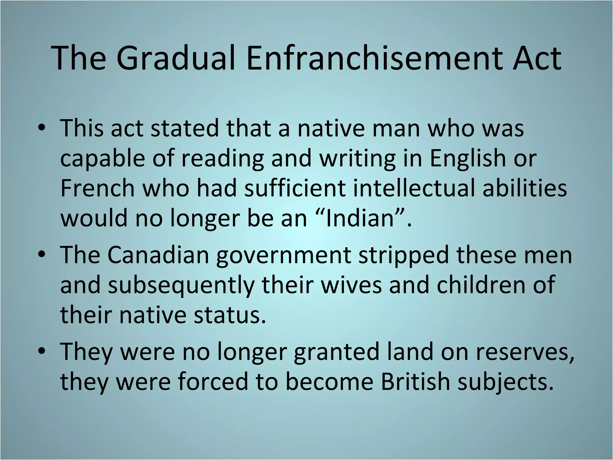 Indian Residential Schools | PPT