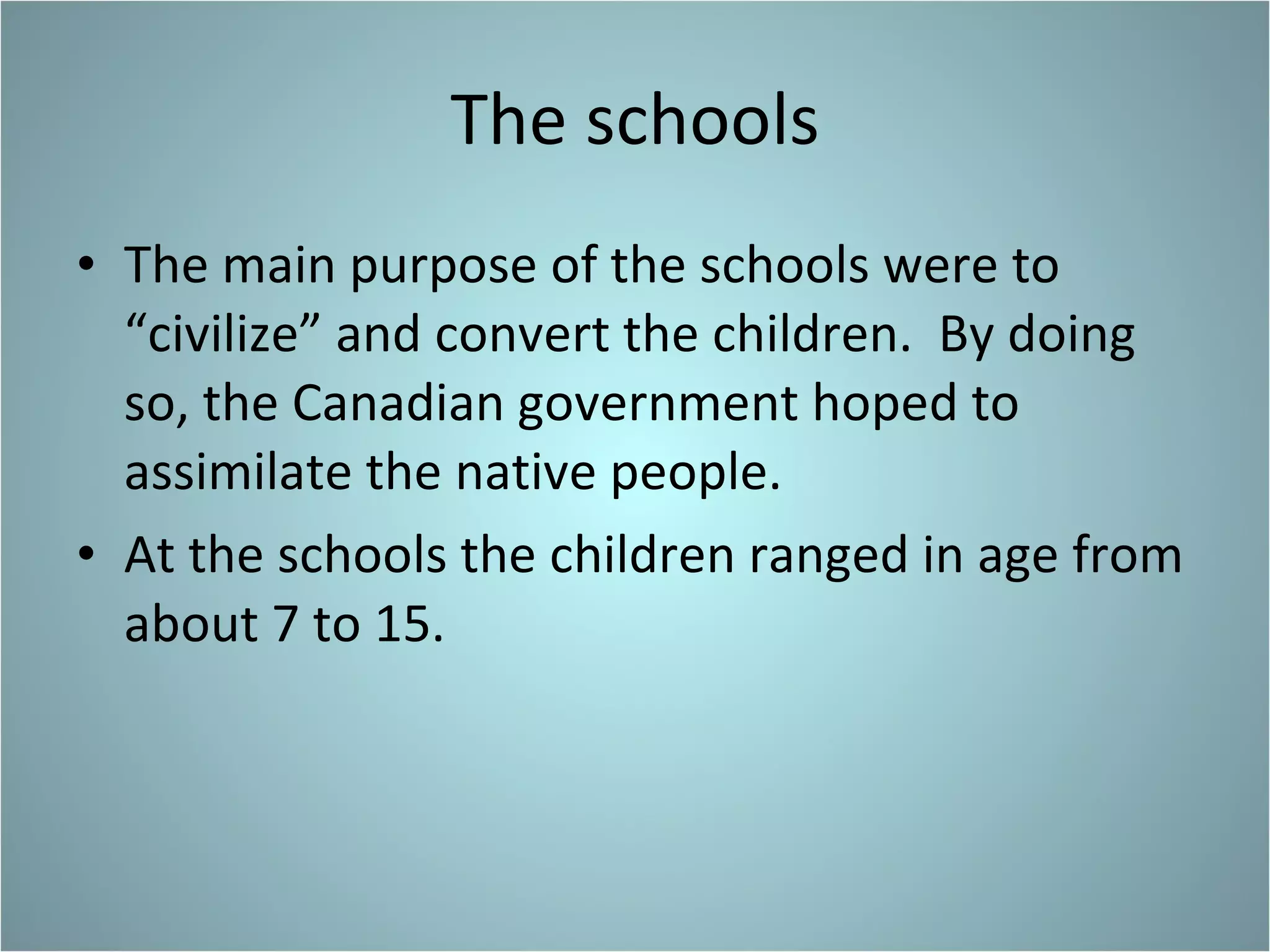 Indian Residential Schools | PPT