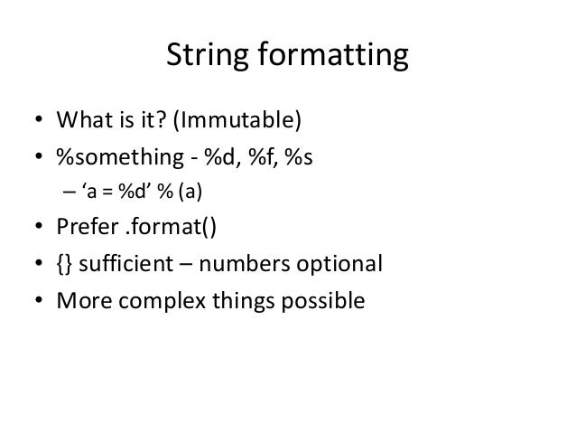 if, while and for in Python