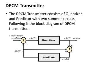 DIFFERENTIAL PCM | PPTX