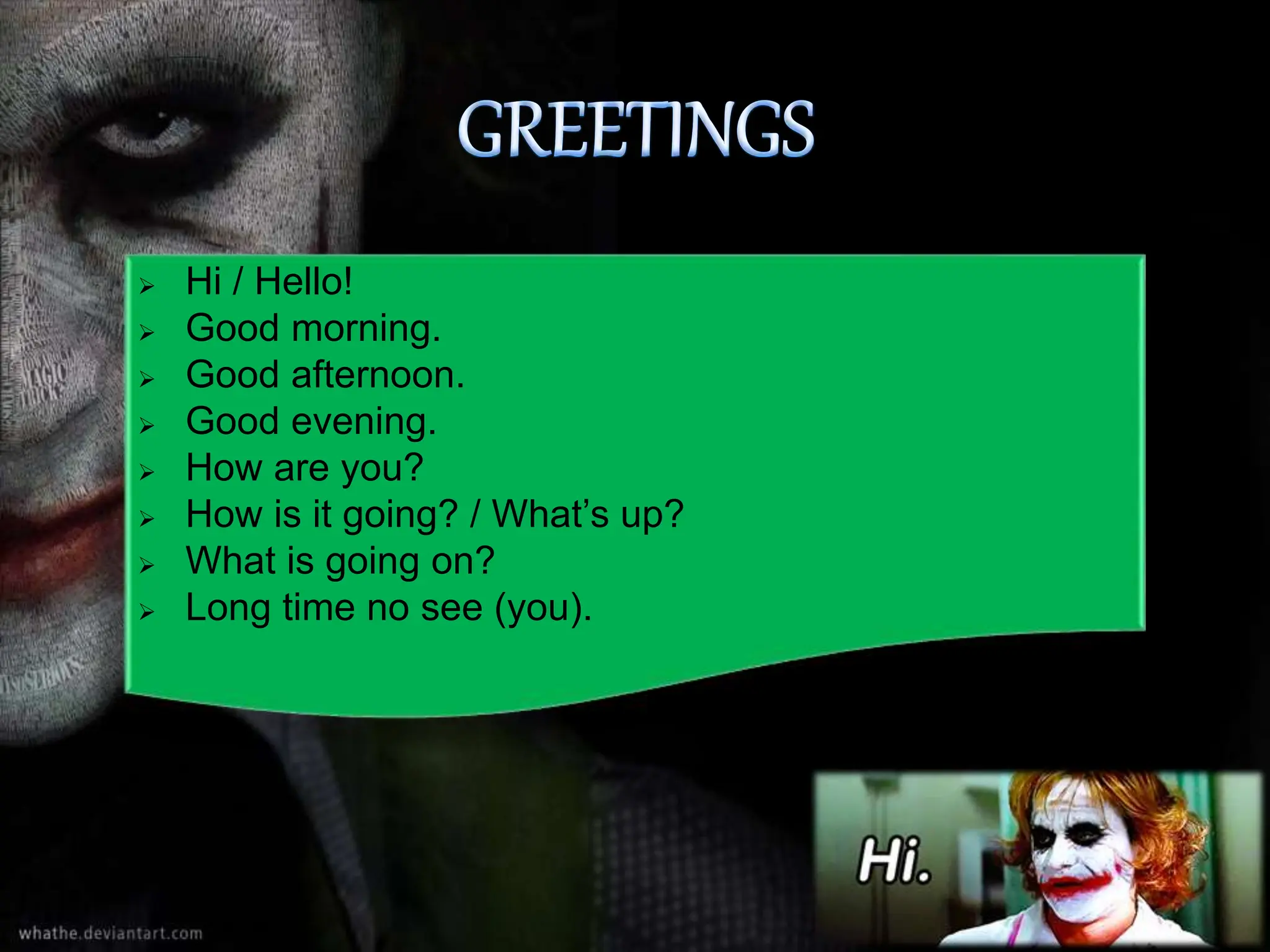 Class 2.1 Greetings and Farewells.pptx Formal and Informal Expressions ...