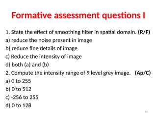 Image enhancement techniques - Digital Image Processing | PPT