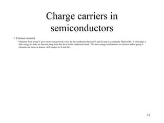 Charge carriers in semiconductor devices | PPT