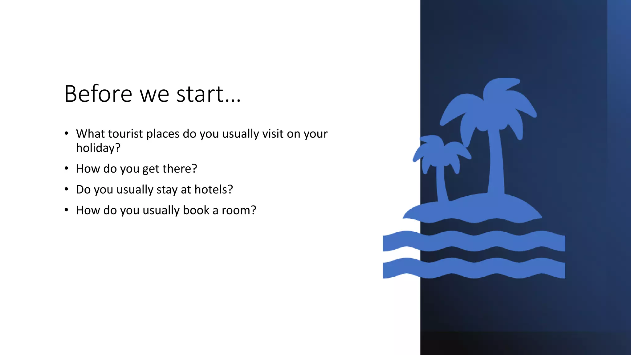 Aspects of tourism | PPTX