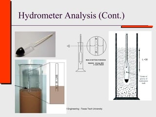 Class 2 Grain Size Analysis ( Geotechnical Engineering ) | PDF