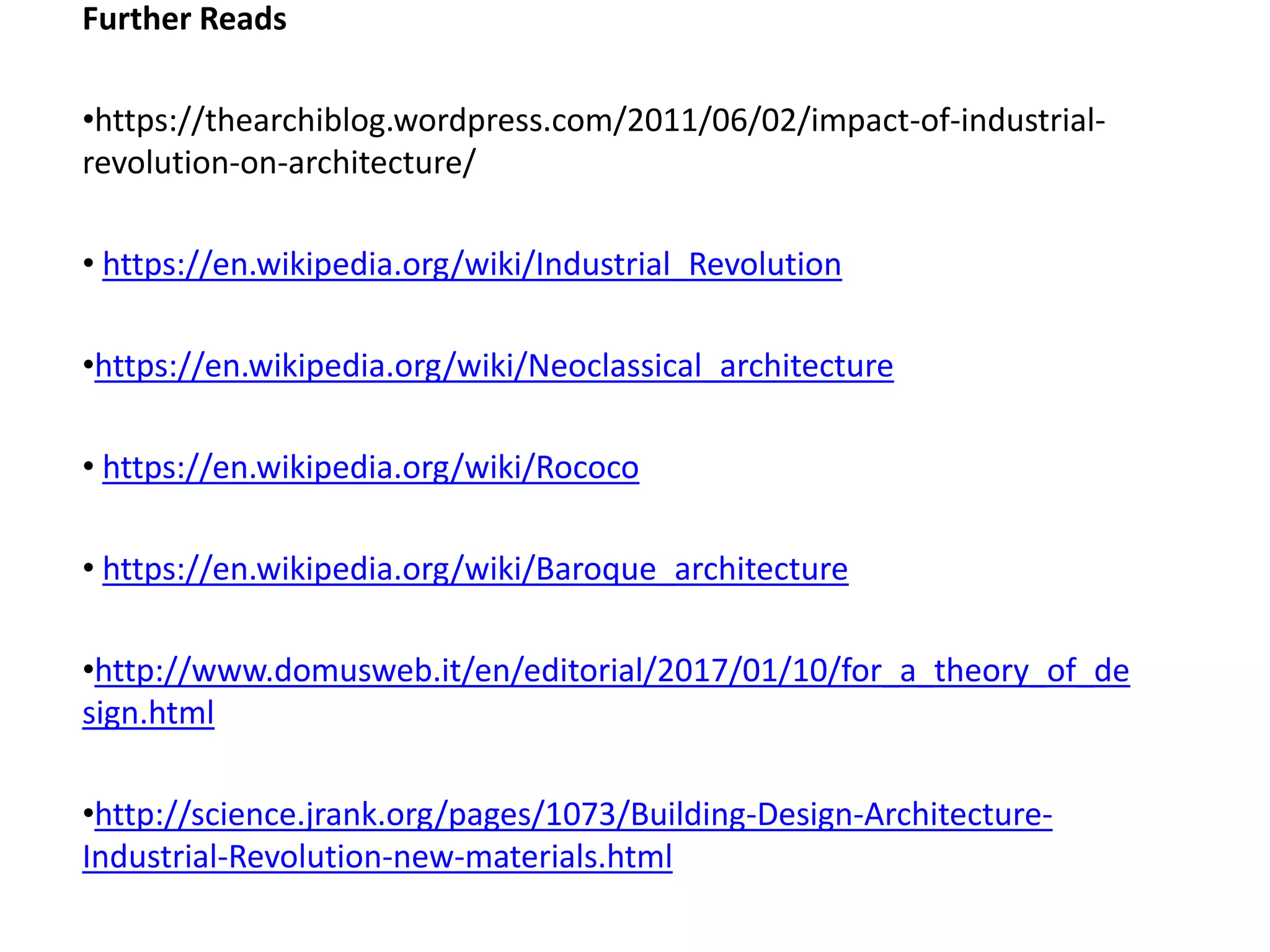 Class 2 industrial revolution and neo classical architecture | PPTX