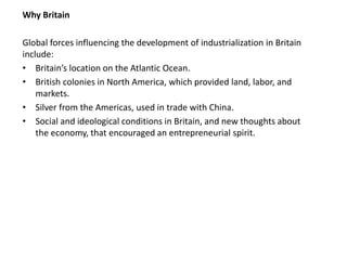 Class 2 industrial revolution and neo classical architecture | PPTX