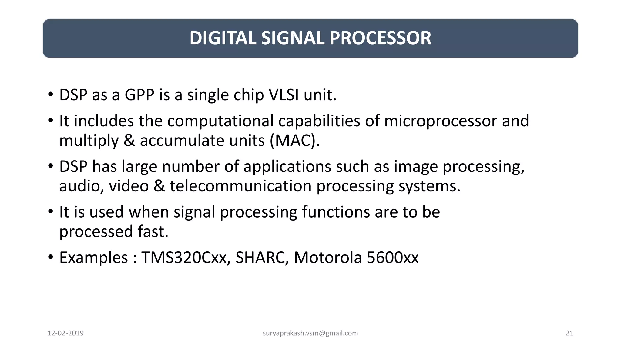 Class 2 categories of processor | PPT