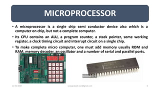Class 2 categories of processor | PPT