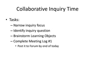 Class 2 student inquiry | PPTX