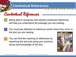 Class 21 - A practical class on contextual References.ppt