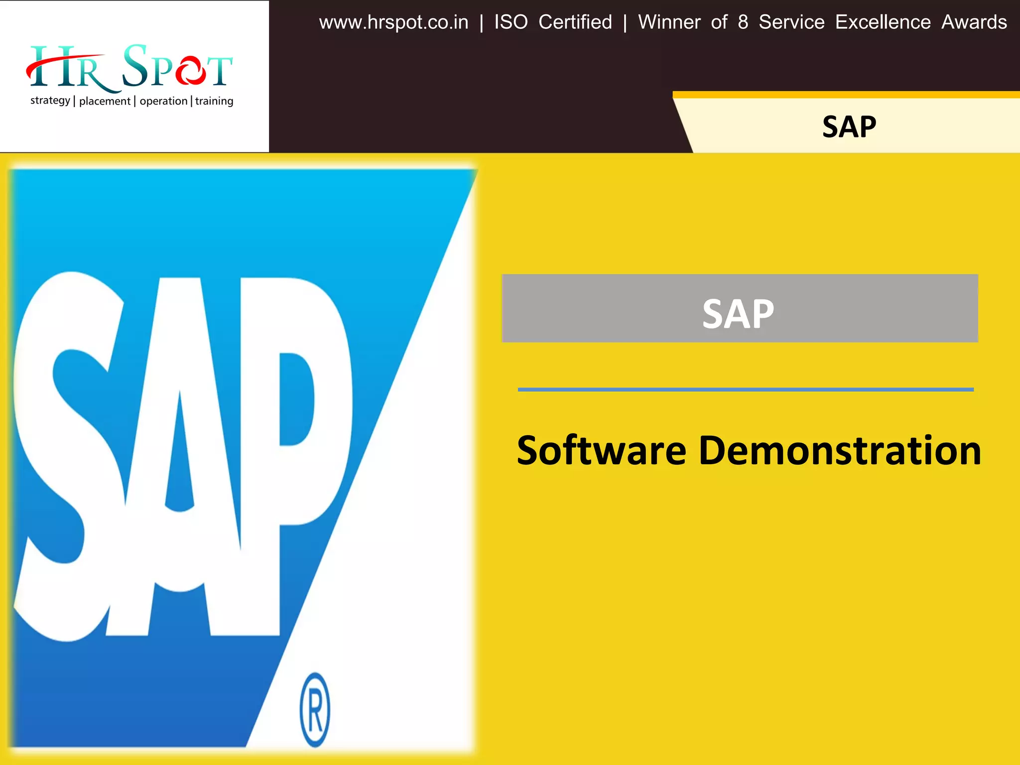 Class 24. sap hr (hcm) end user 3 v7.0 | PPT