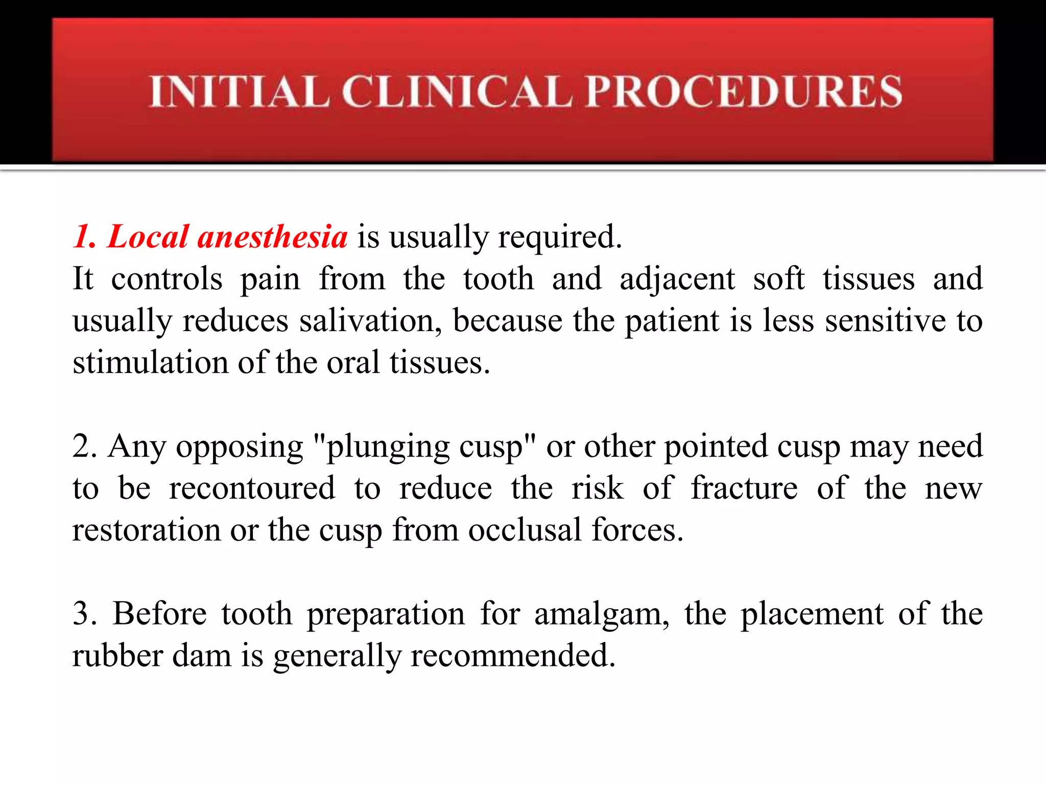 Class 2 amalgam restoration | PPTX