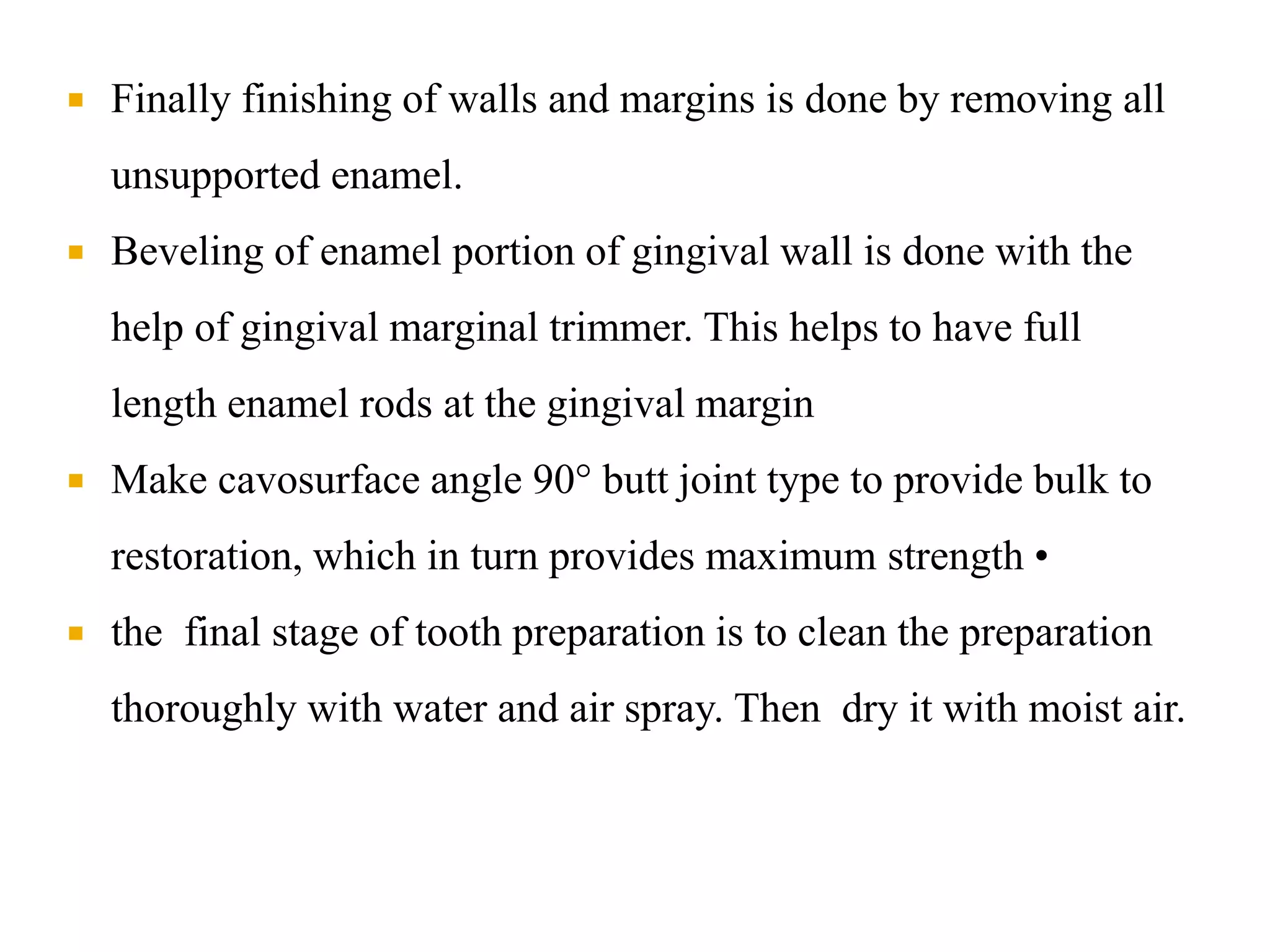 Class 2 amalgam restoration | PPTX