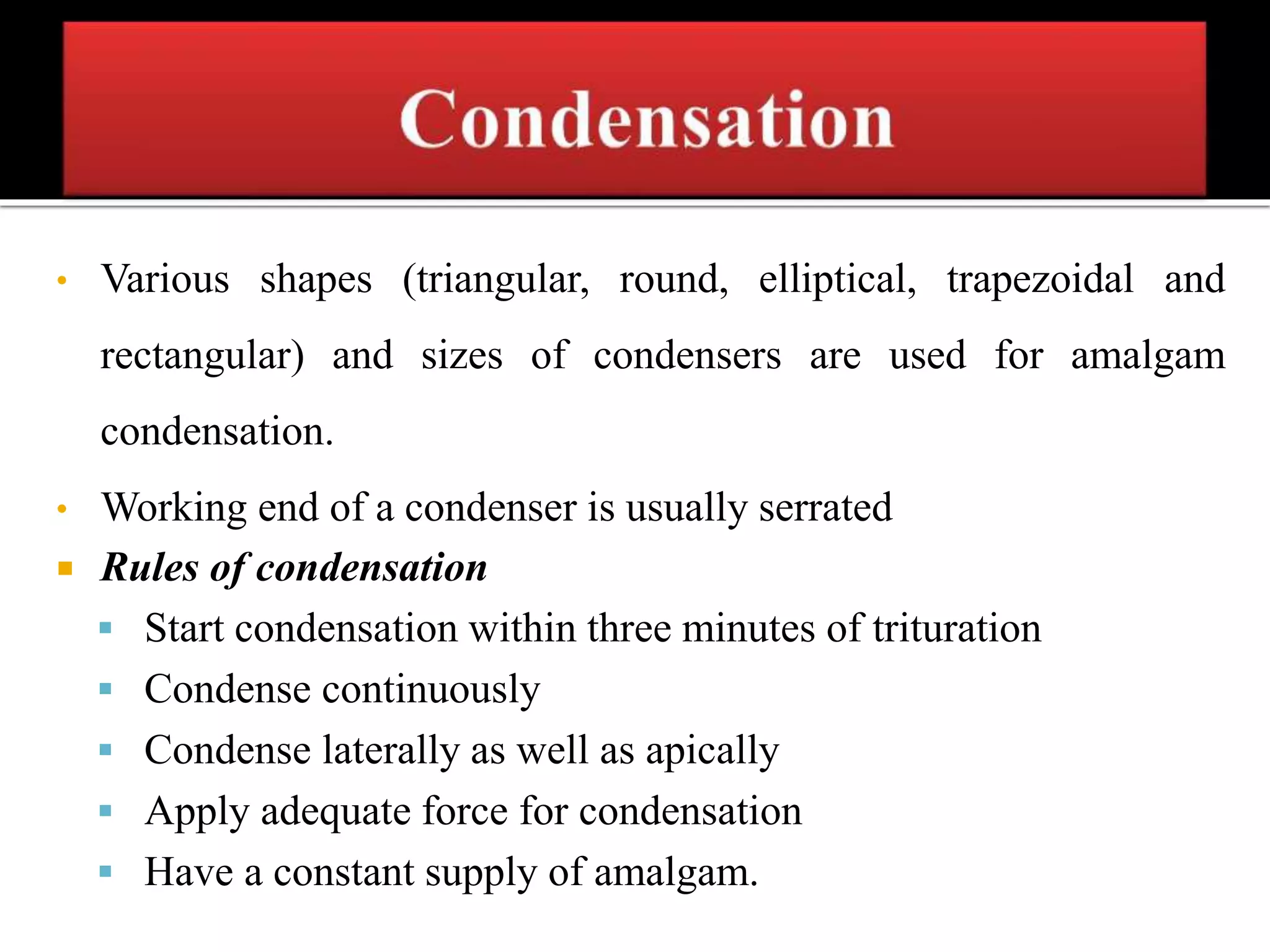 Class 2 amalgam restoration | PPTX