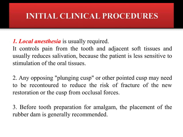 Class 2 amalgam restoration | PPTX