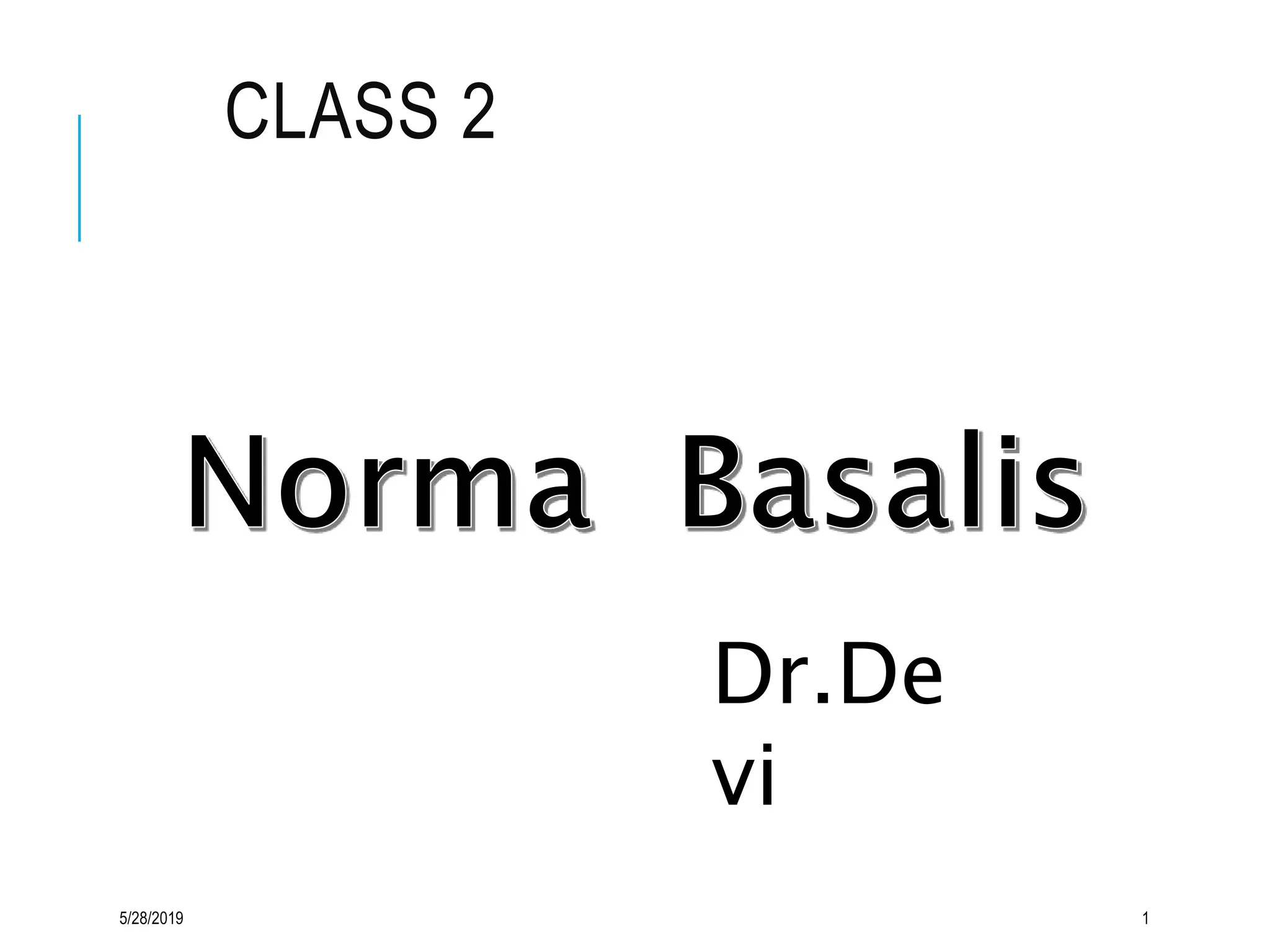 Norma basalis | PPTX